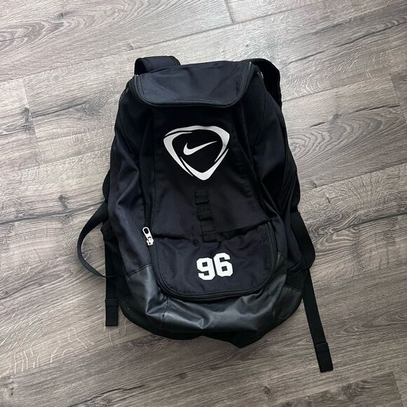 Nike | Bags | Nike Club Teamswoosh Backpack Blackwhite | Poshmark